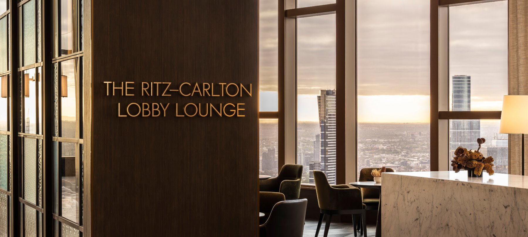 The Ritz-Carlton, Melbourne | Lobby Lounge Dining & Drinks